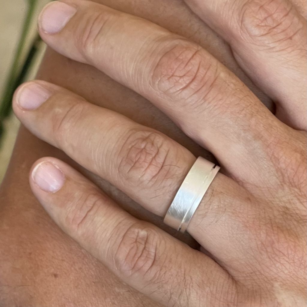 Men's Silver Ridge Rings | Mala Elements