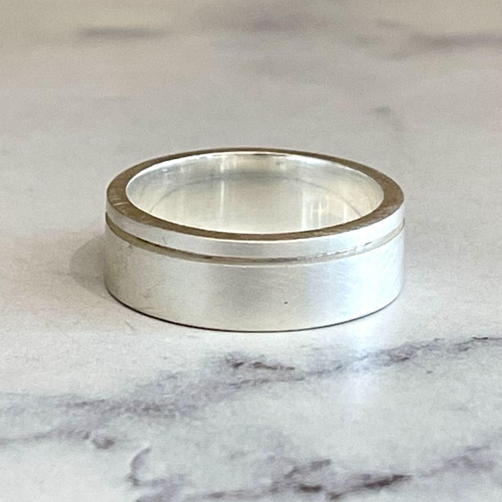 Men's Silver Ridge Rings | Mala Elements